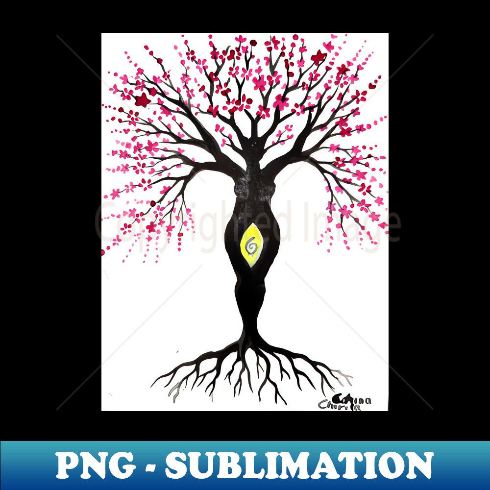 The tree of the goddess - Signature Sublimation PNG File - P - Inspire ...