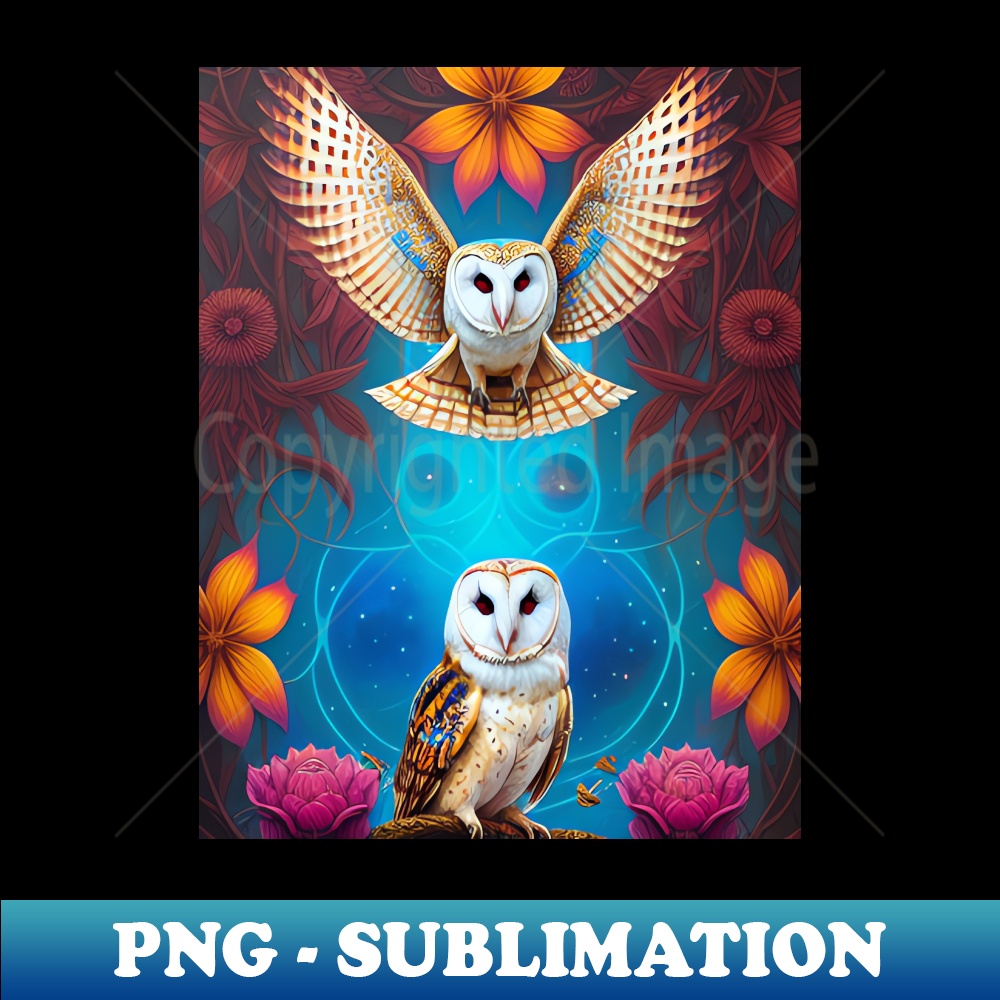 barn owls - Digital Sublimation Download File - Create with | Inspire ...