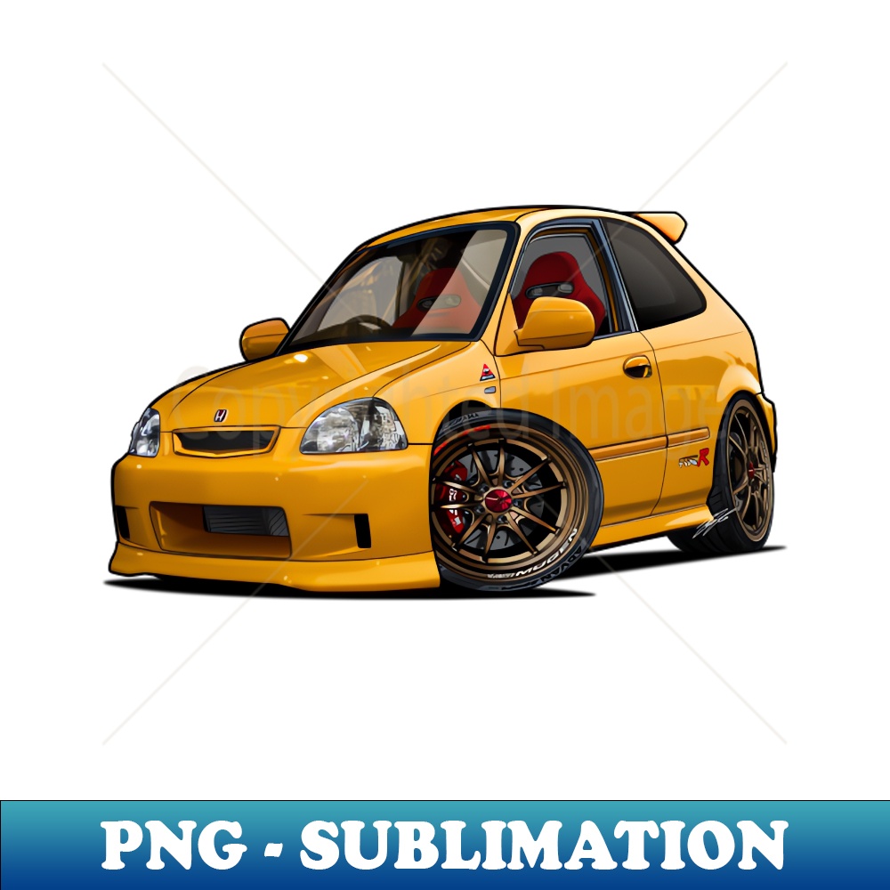 Honda CIVIC Type-R - PNG Transparent Sublimation Design - In | Inspire ...