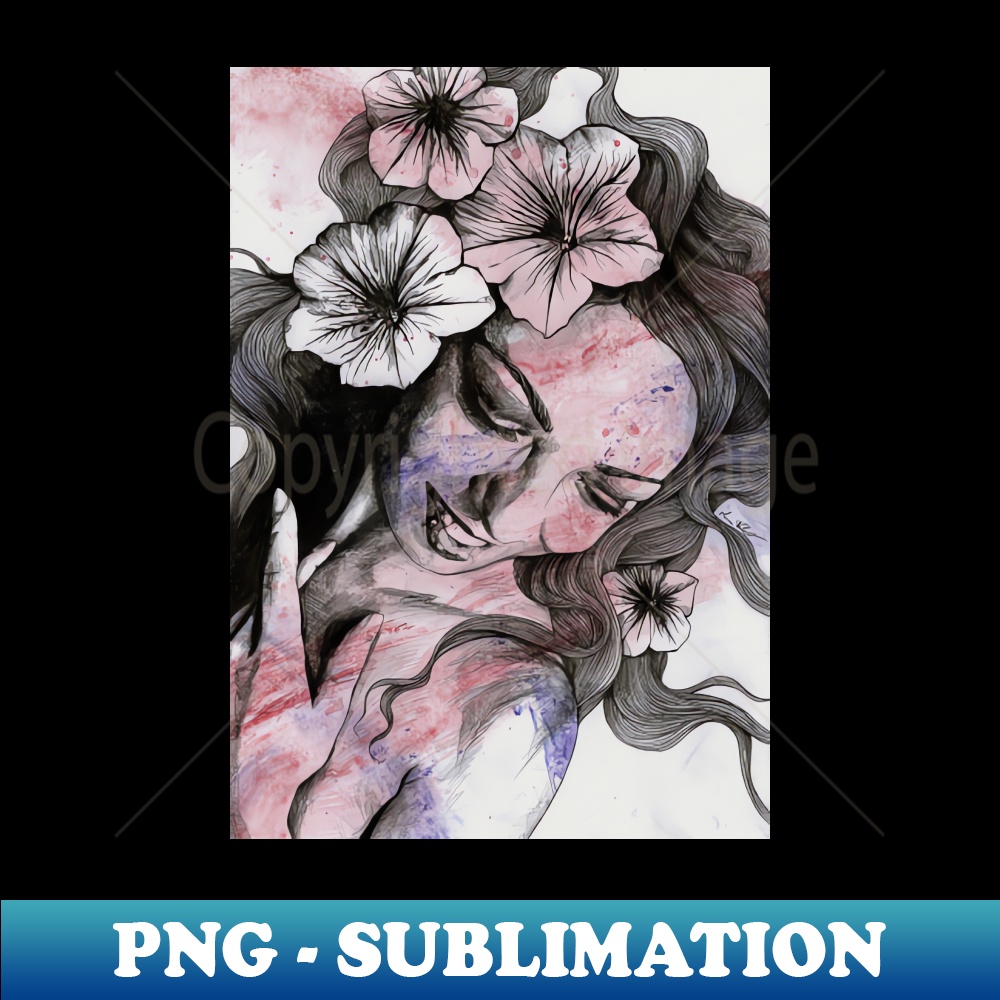 In The Year Of Our Lord smiling woman portrait with flowers | Inspire ...