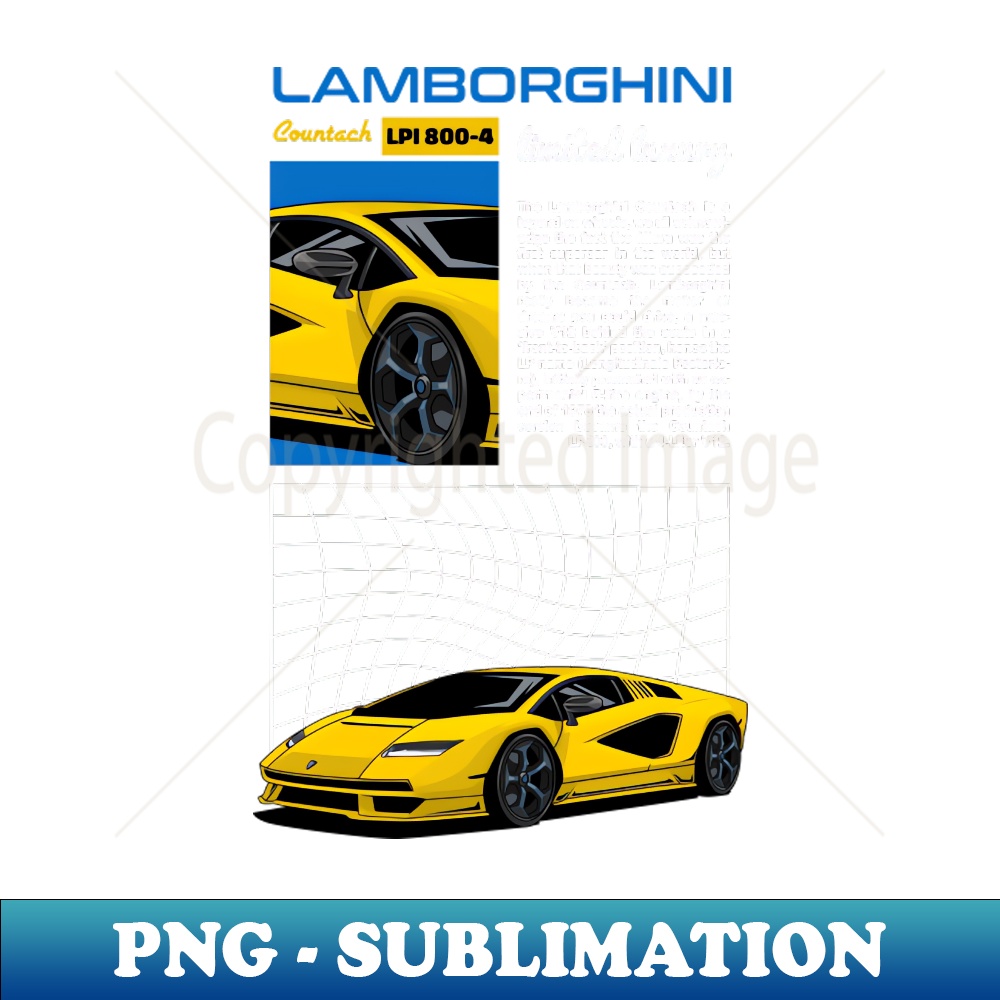 Countach LPI 800-4 - Premium Sublimation Digital Download - | Inspire ...