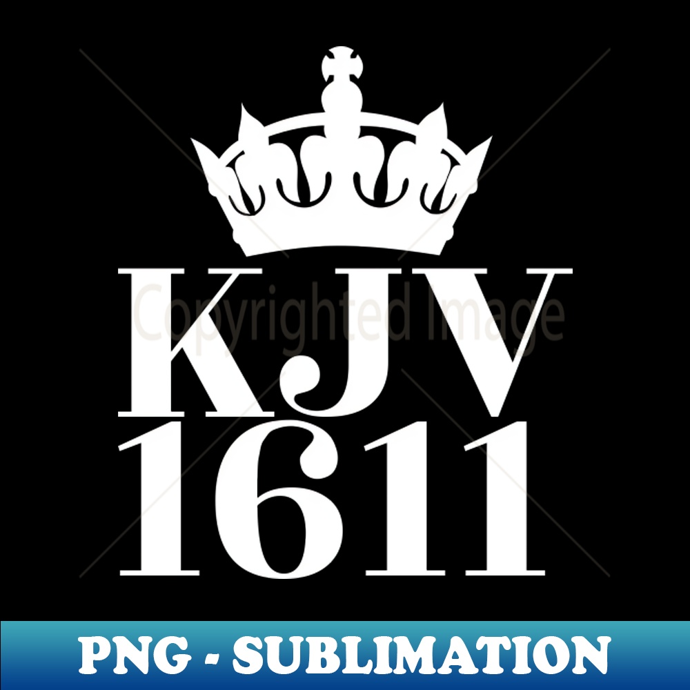 KJV 1611 with crown King James Version - PNG Transparent Sub | Inspire ...