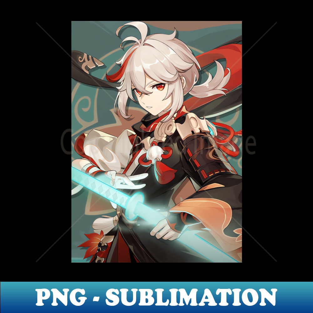 Kazuha Genshin Impact - High-Resolution PNG Sublimation File - Inspire ...