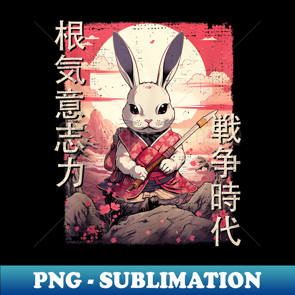 Samurai Bunny Warrior Japanese Ninja Bunny Kawaii - Elegant | Inspire ...