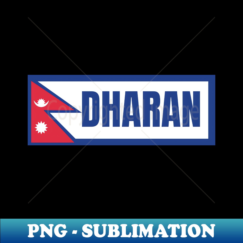 Dharan City with Nepal Flag - Unique Sublimation PNG Downloa | Inspire ...