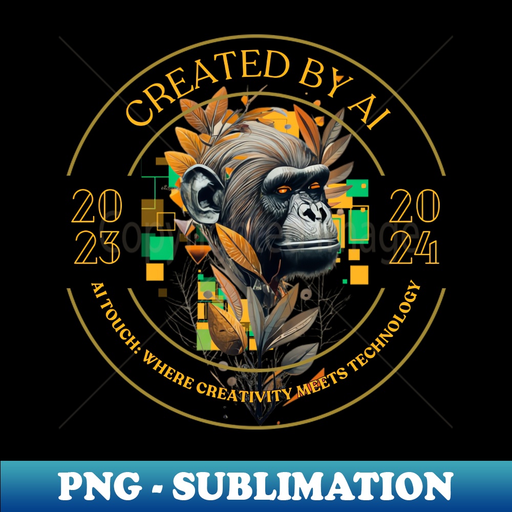 Artwork Crafted with AI Ingenuity - Aesthetic Sublimation Di - Inspire Uplift