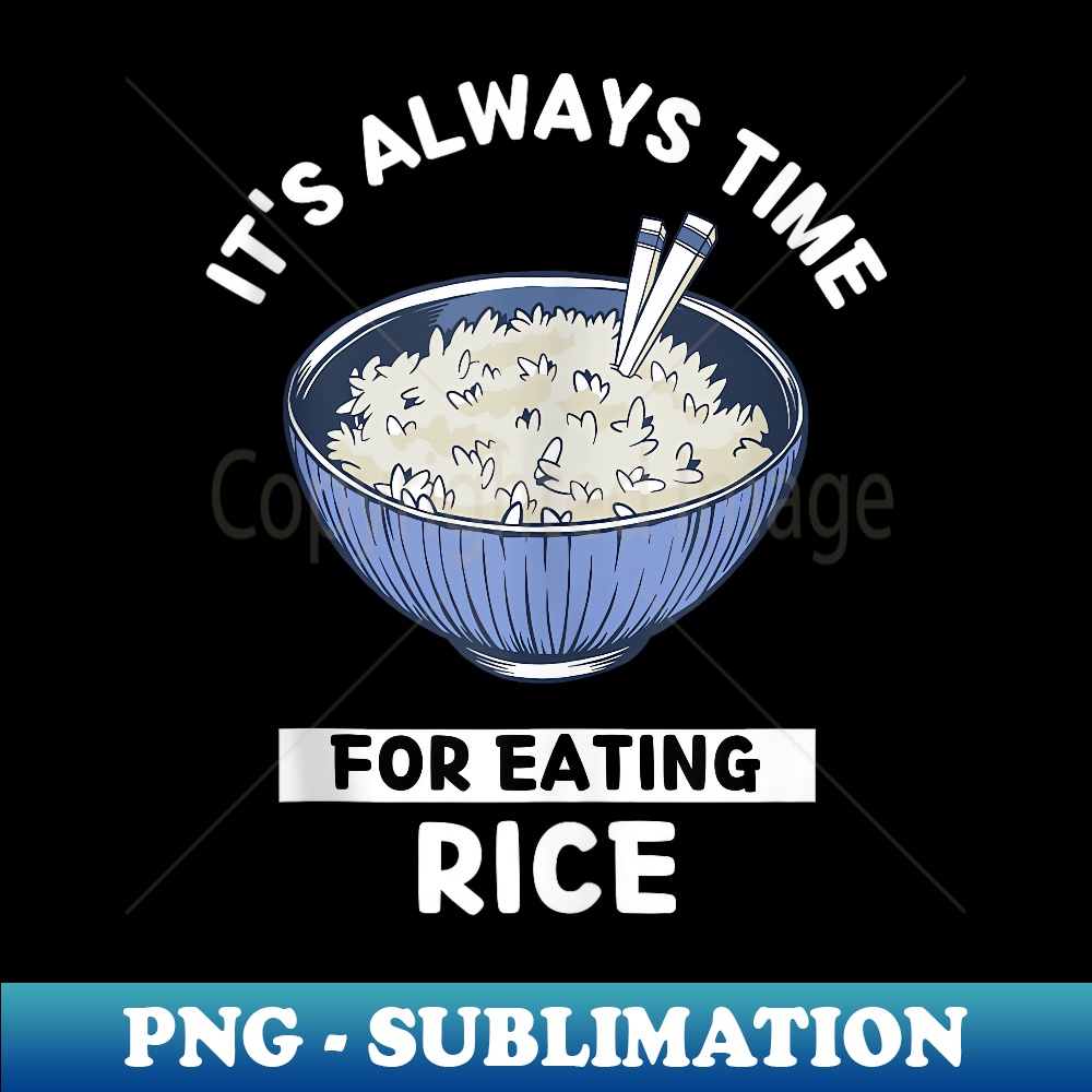 Cute Kawaii Rice It's Always Time For Eating Rice - PNG Tran | Inspire ...