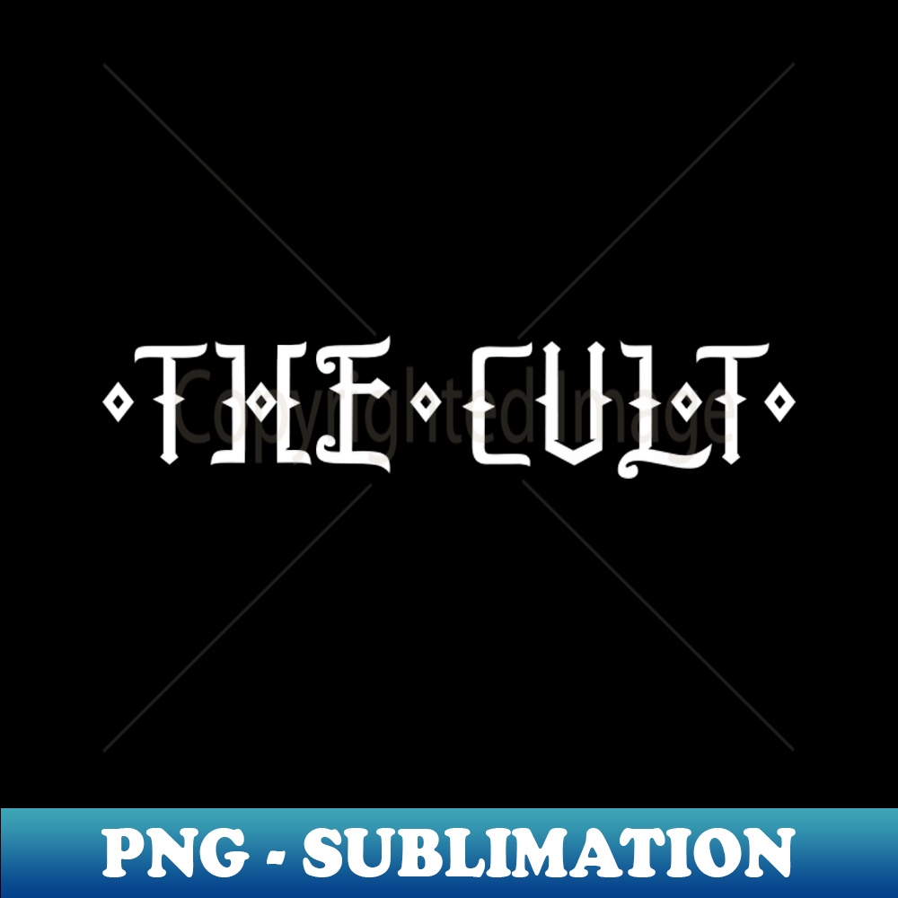 The Cult - PNG Transparent Sublimation File - Vibrant and Ey - Inspire ...