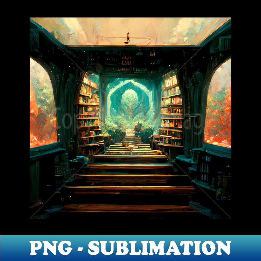 Scribes Sanctuary - Fantasy Library - Special Edition Sublim | Inspire Uplift