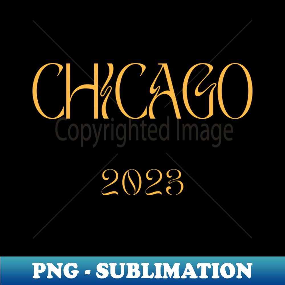 Chicago Marathon 2023 Lettering - PNG Transparent Digital Do - Inspire ...