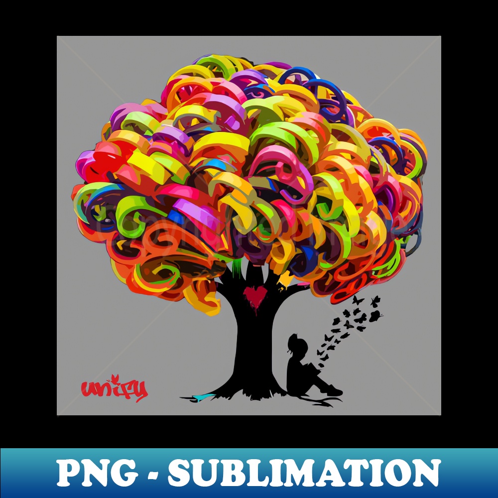 Unify Tree - PNG Transparent Sublimation File - Bold & Eye-c | Inspire ...