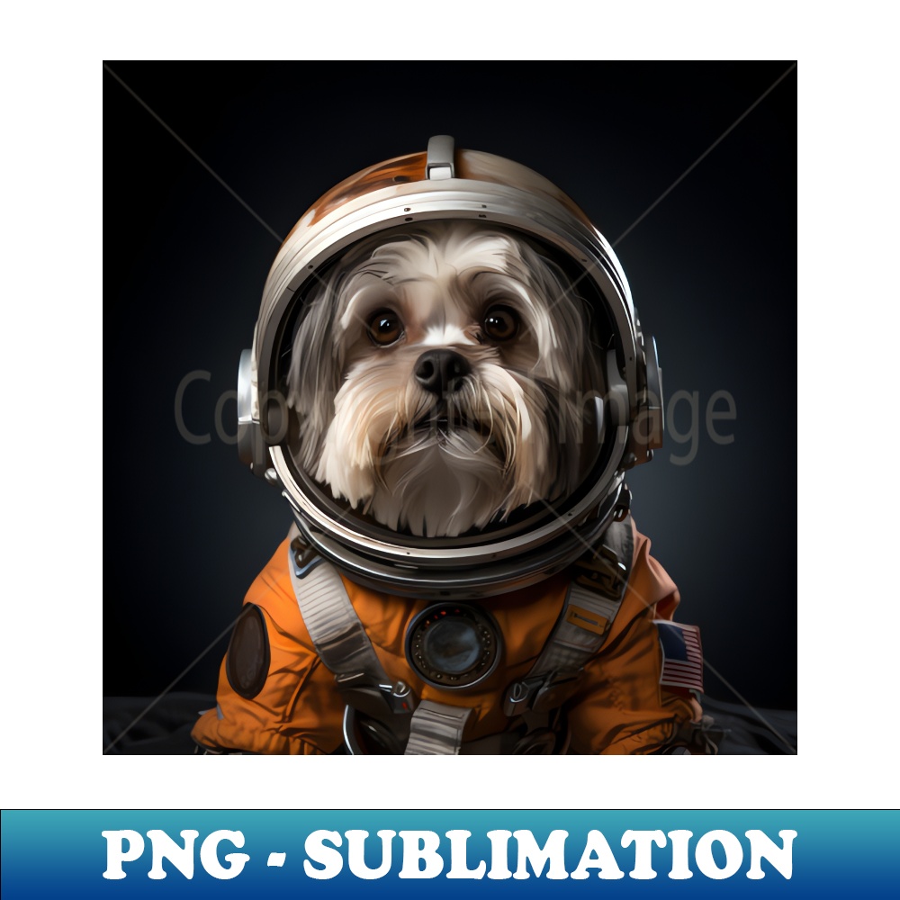 Astro Dog - Shih Tzu - PNG Transparent Sublimation File - Un | Inspire ...