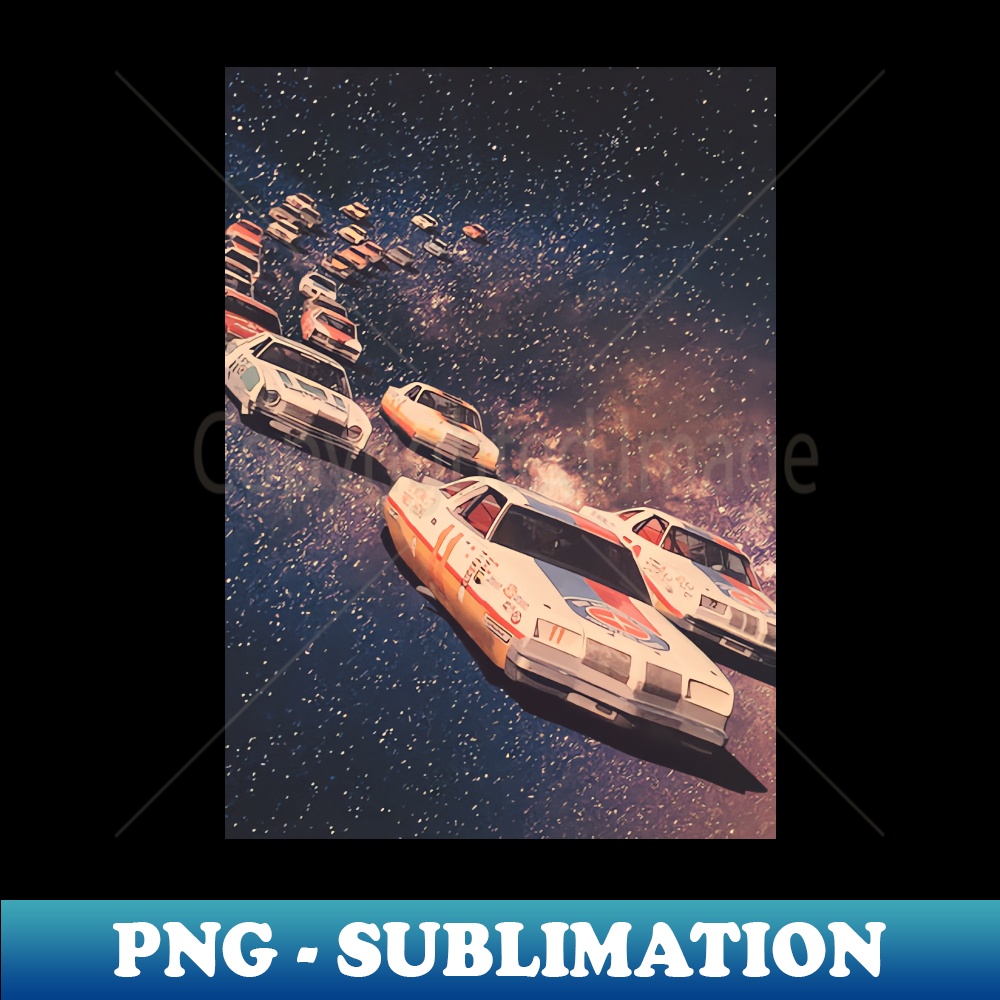 Space Race - PNG Transparent Digital Download File for Subli - Inspire ...