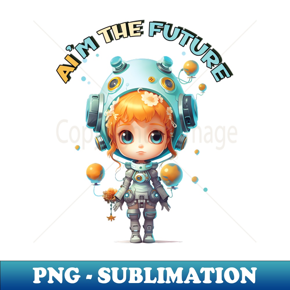 AIs Got the Future Cute Cartoon Child Design - Premium PNG S | Inspire ...
