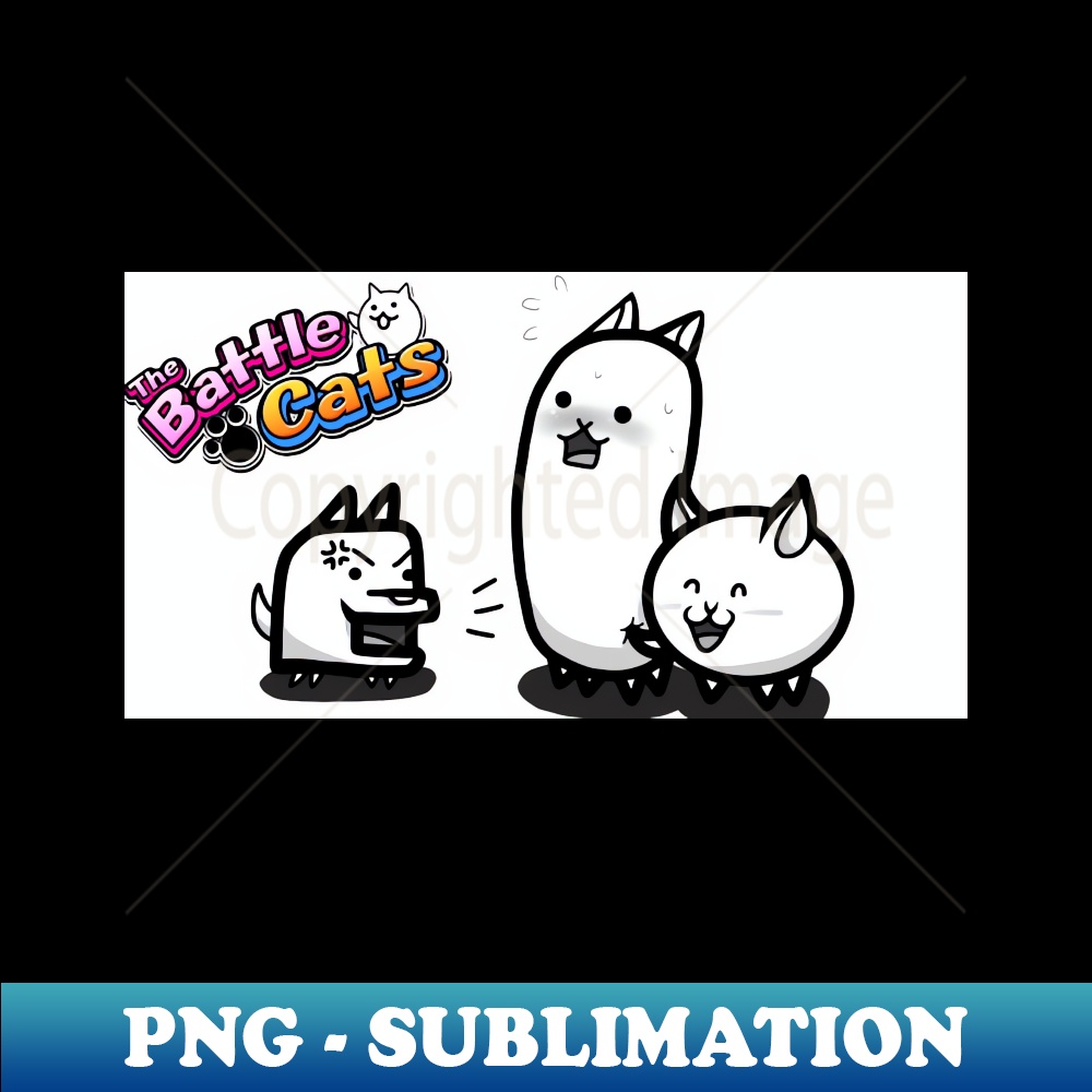 Battle Cats - Premium PNG Sublimation File - Unleash Your Cr | Inspire ...