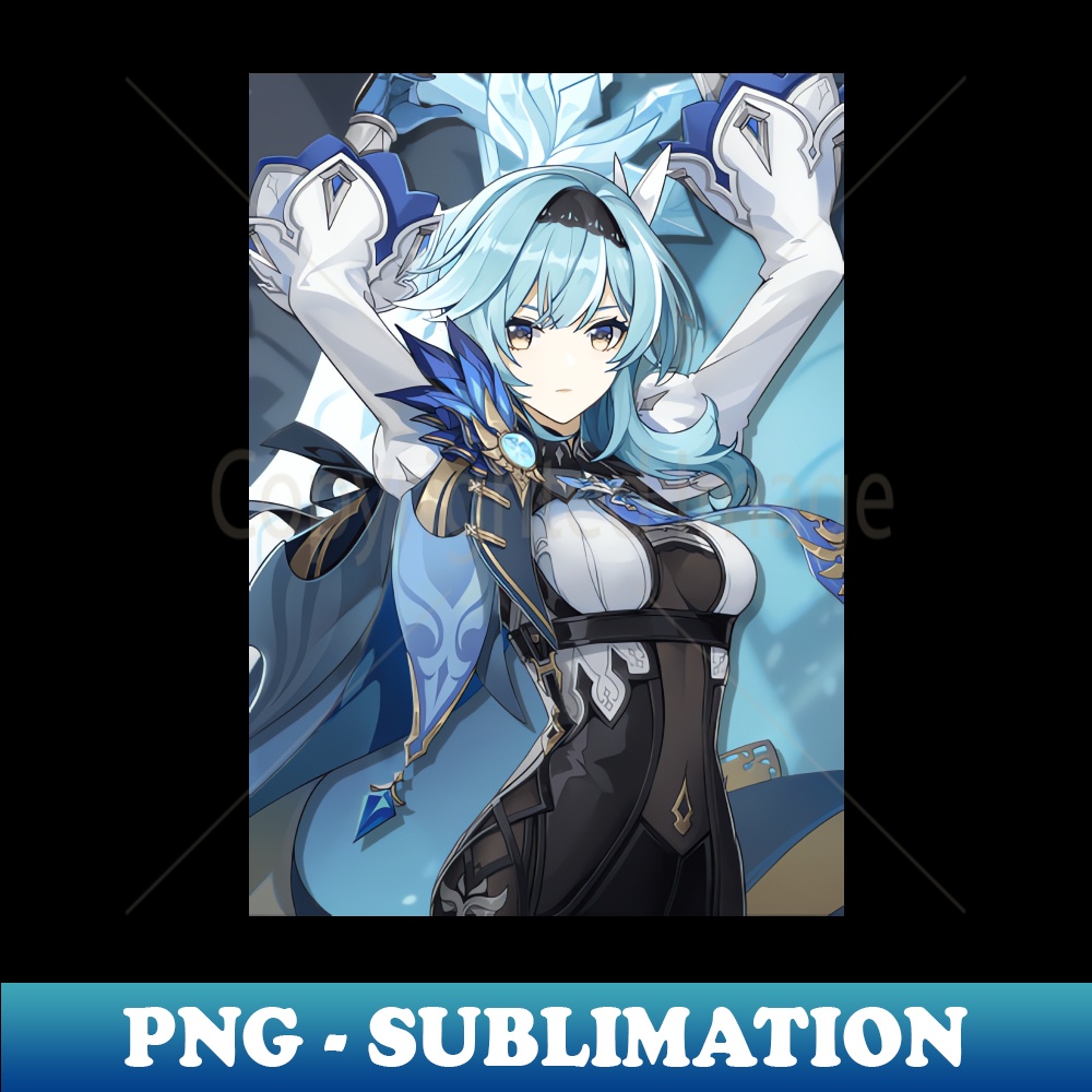 Eula Genshin Impact - Instant Sublimation Digital Download - - Inspire ...