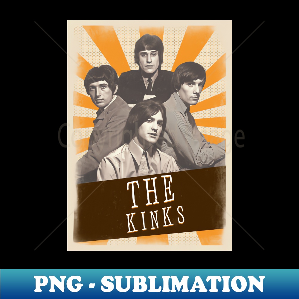 Vintage Aesthetic The Kinks 1980s - Artistic Sublimation Dig - Inspire ...