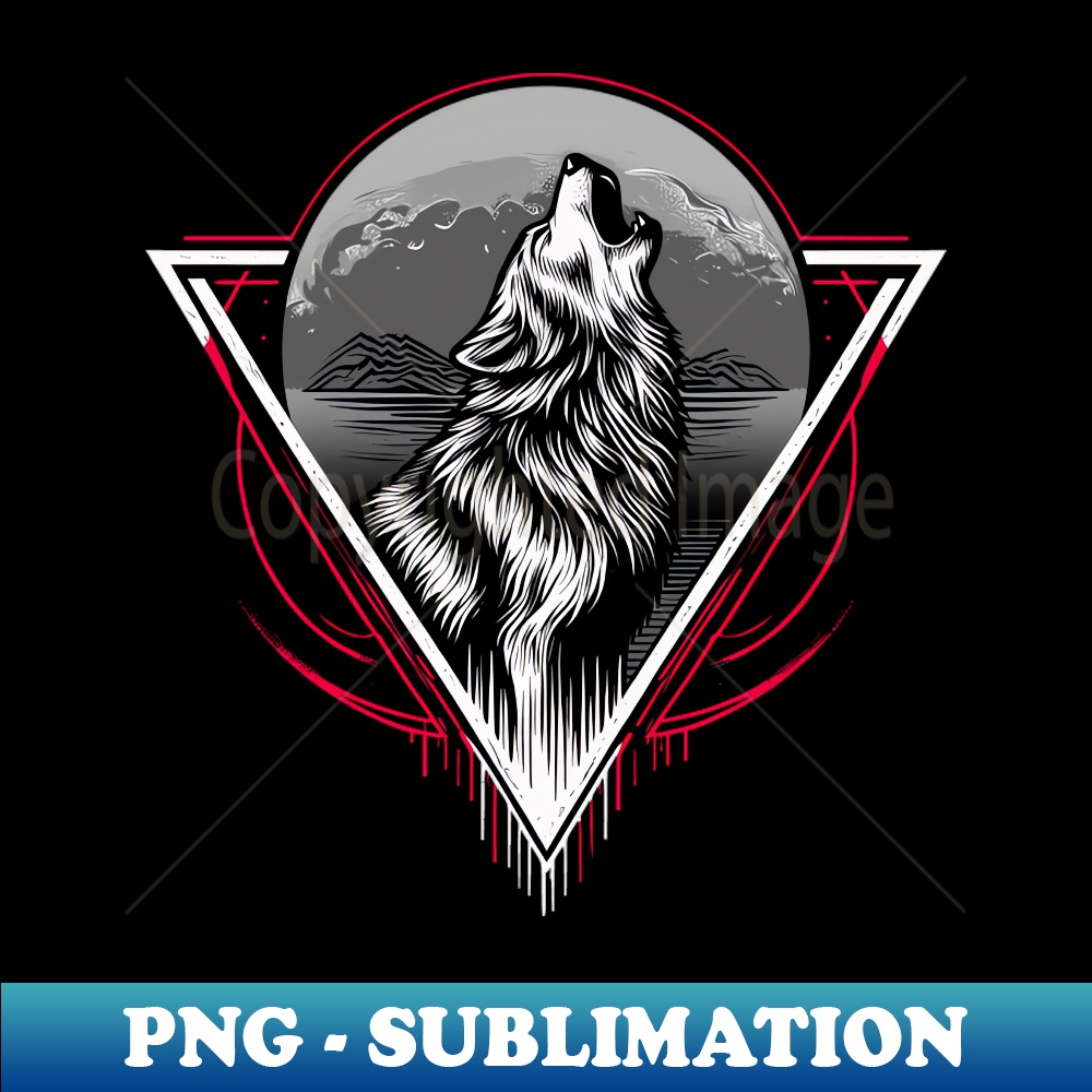 Lone Wolf - Unique Sublimation PNG Download - Enhance Your A | Inspire ...