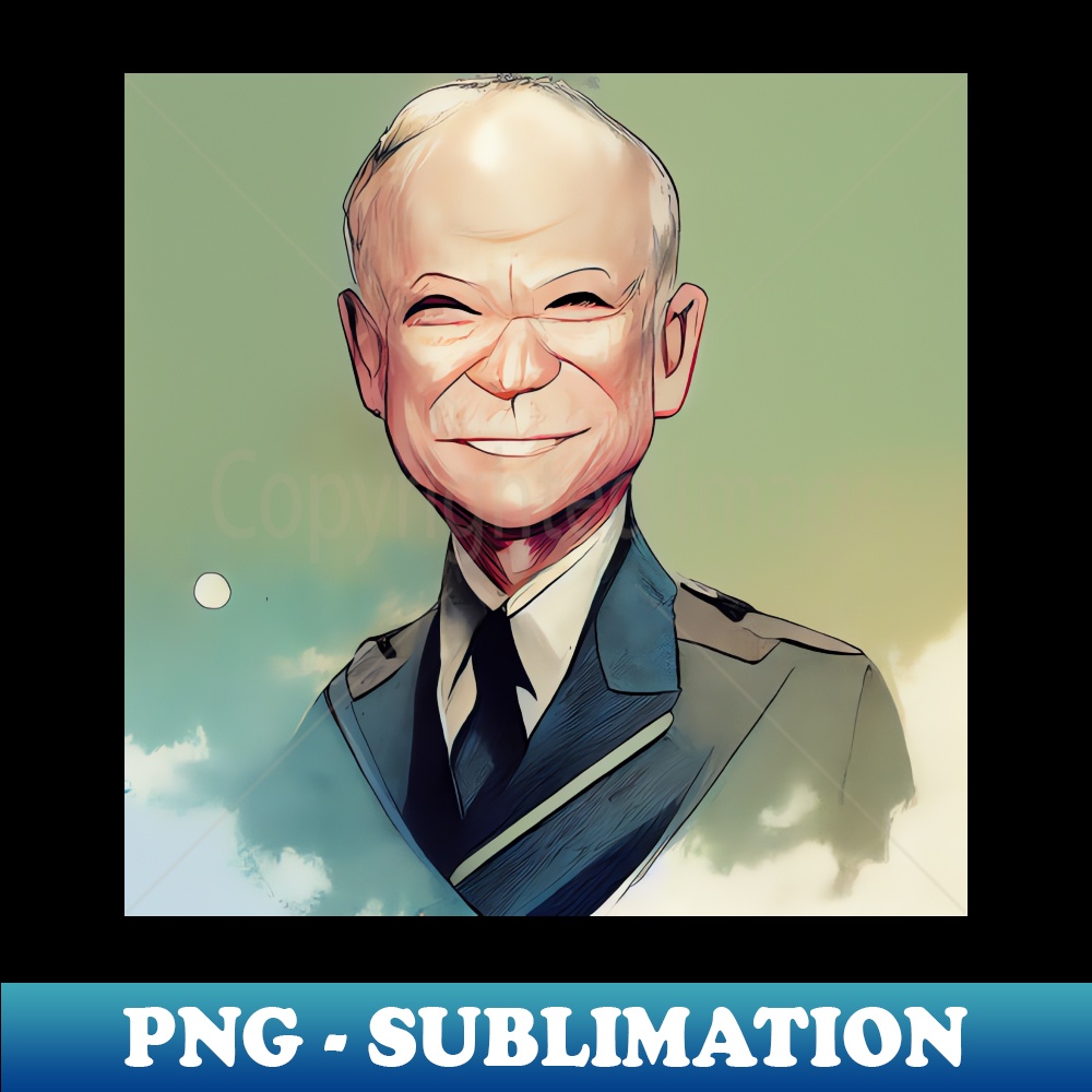 Dwight D Eisenhower President of the United States Anime s | Inspire Uplift