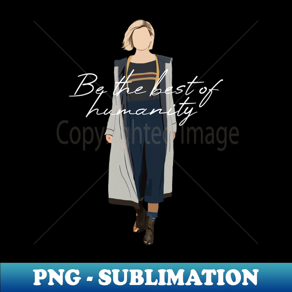 Doctor Who - 13th Doctor - PNG Transparent Sublimation File | Inspire ...