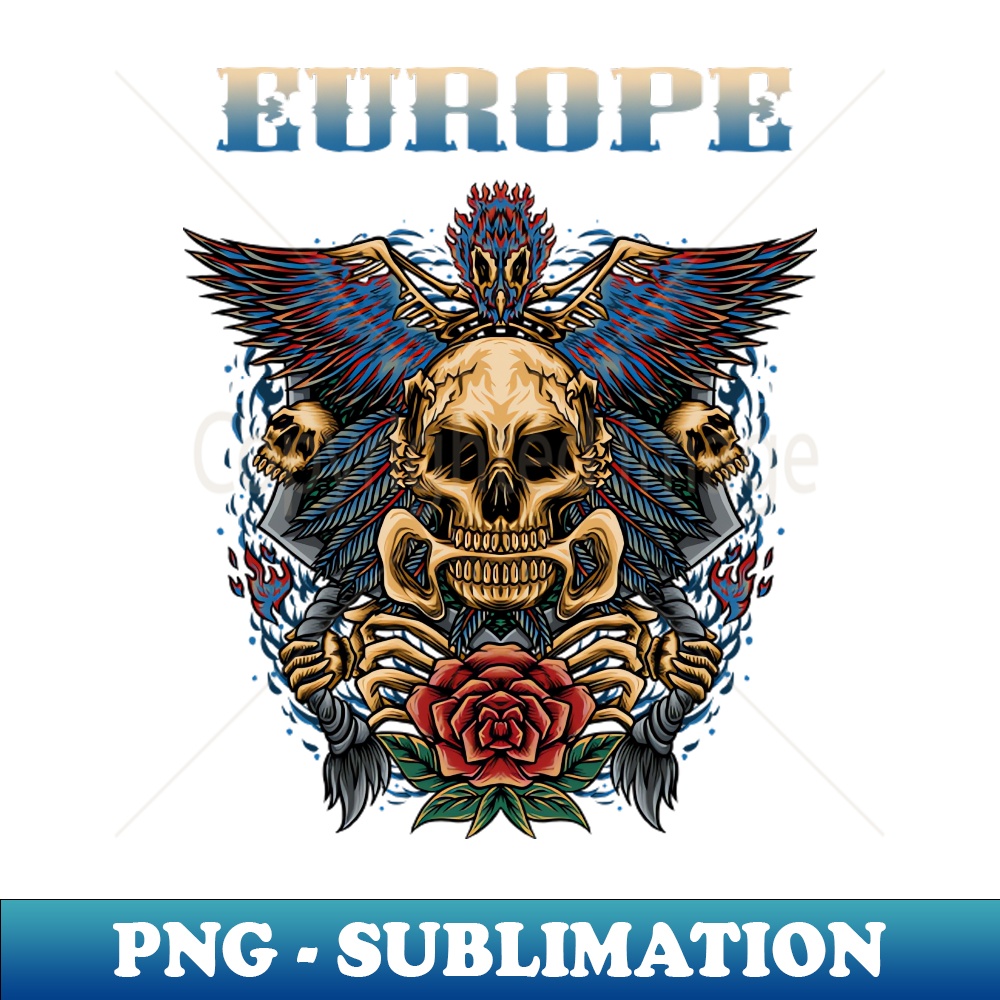 EUROPE BAND - PNG Transparent Sublimation Design - Perfect f | Inspire ...