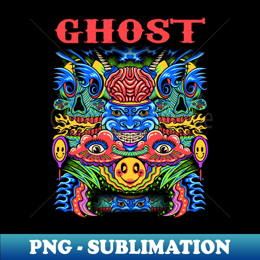 GHOST BAND MERCHANDISE - PNG Transparent Sublimation File - | Inspire ...