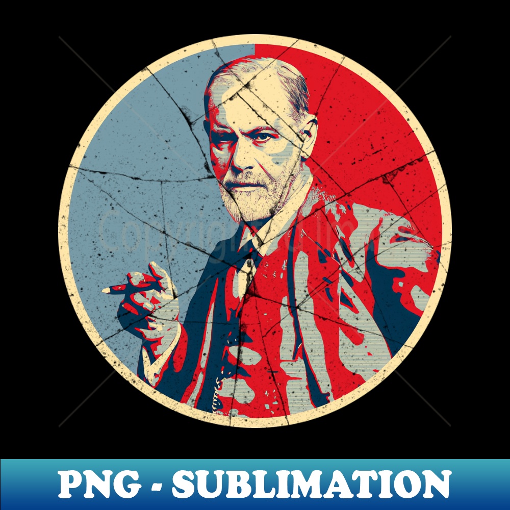 Sigmund Freud - Special Edition Sublimation PNG File - Fashi | Inspire ...