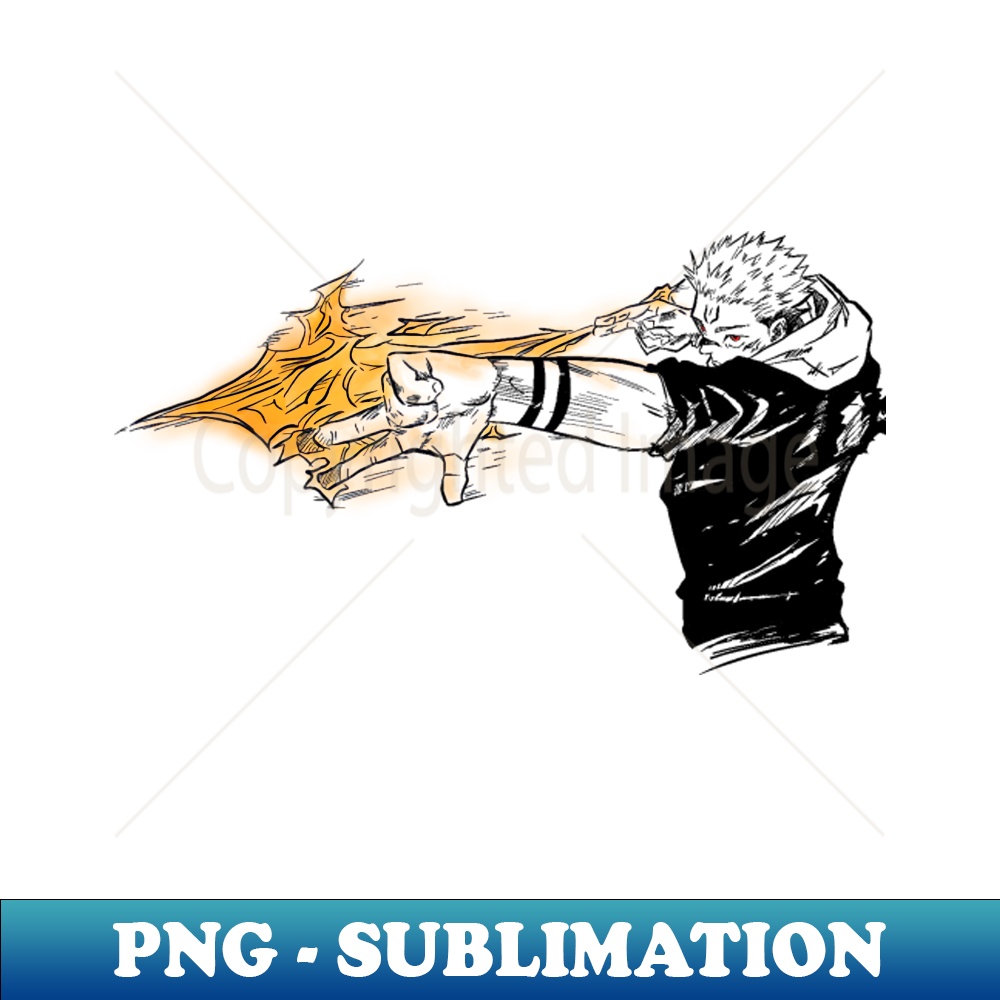 Sukuna Fire Arrow - Vintage Sublimation PNG Download - Enhan | Inspire ...
