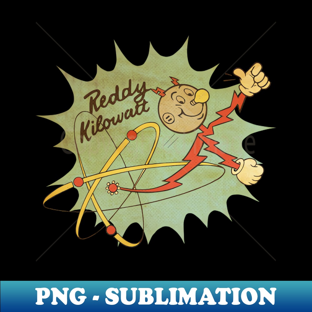 Vintage Reddy Kilowatt - Exclusive PNG Sublimation Download | Inspire ...