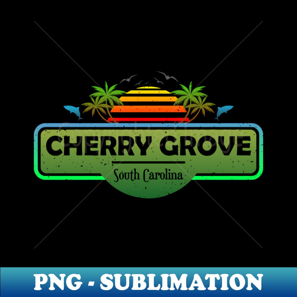 Cherry Grove Beach South Carolina Palm Trees Sunset Summer - | Inspire ...