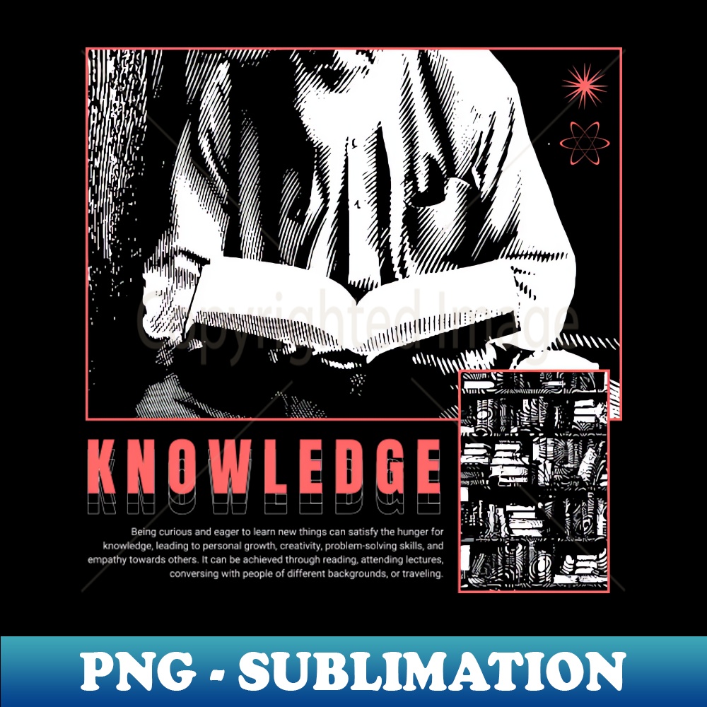 Knowledge Quotes - Premium Sublimation Digital Download - Sp | Inspire ...