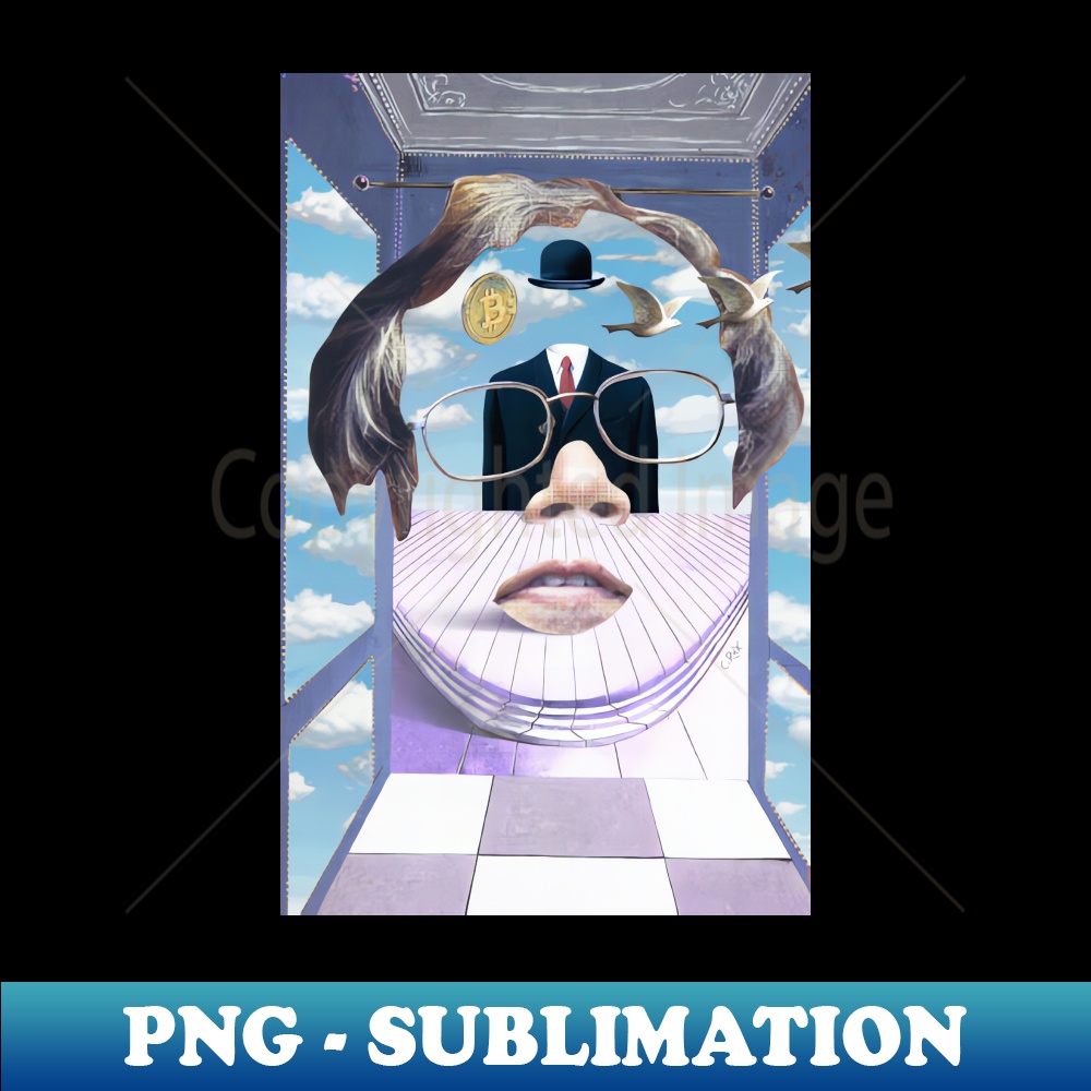 Face of Satoshi 18 - Retro PNG Sublimation Digital Download | Inspire ...