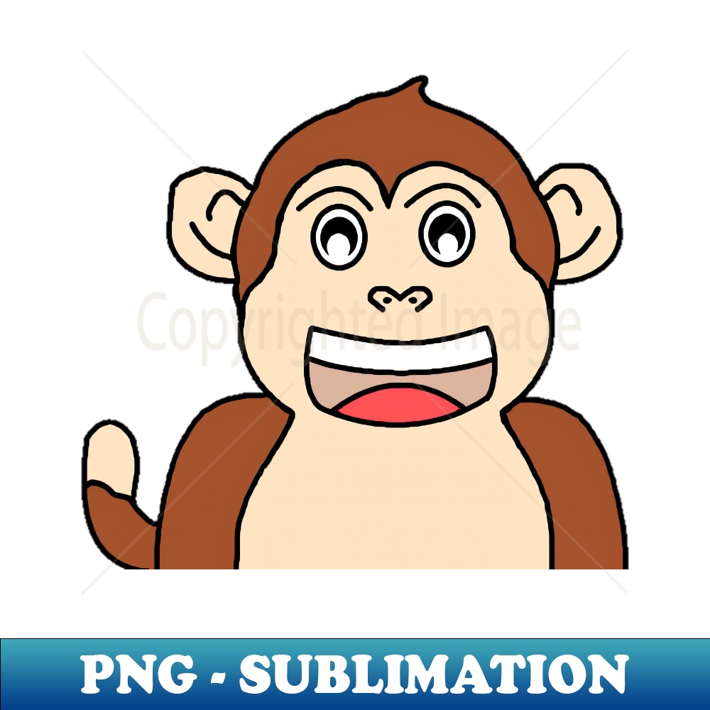 Happy Ape - Premium PNG Sublimation File - Bold & Eye-catchi | Inspire ...