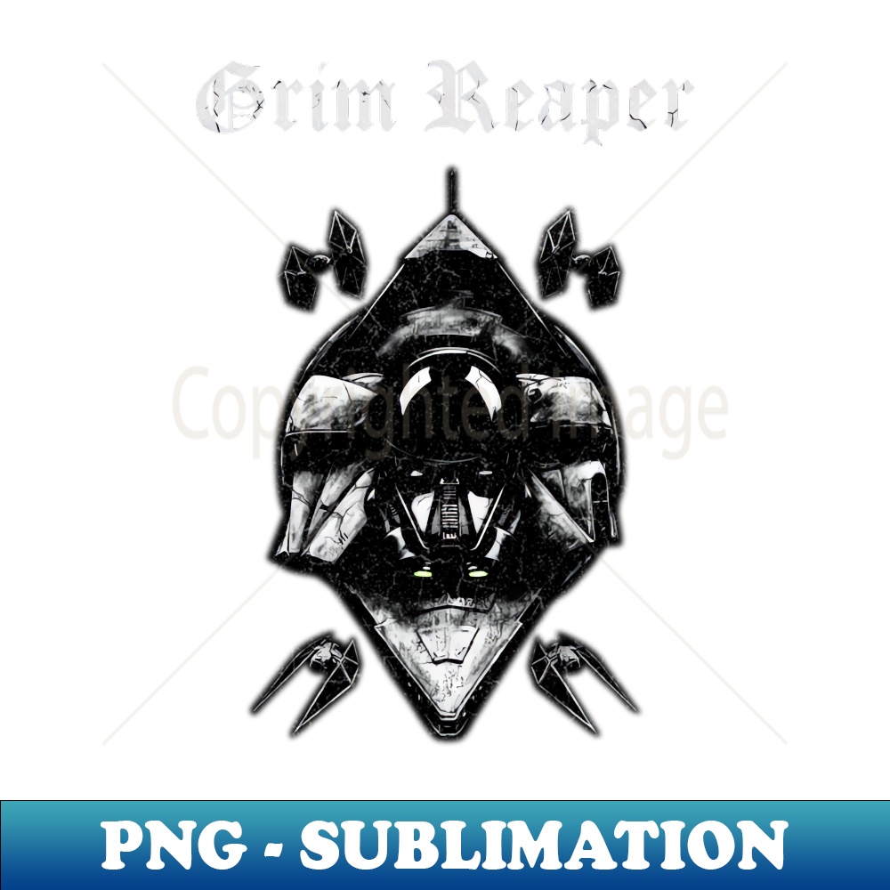 Grim Reaper - PNG Transparent Sublimation Design - Instantly | Inspire ...