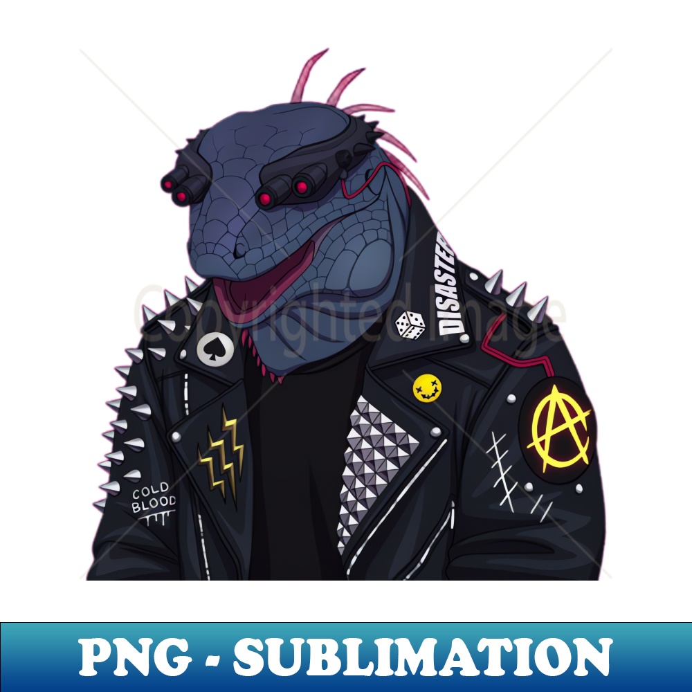 Lizard punk - Vintage Sublimation PNG Download - Bring Your | Inspire ...