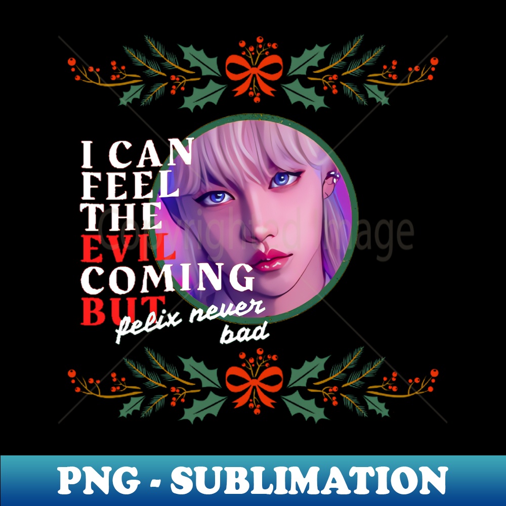 Stray Kids Felix Fan Art - I can feel the Evil coming - PNG - Inspire ...