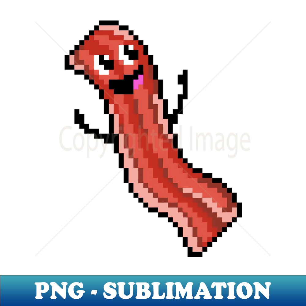 Pixel Bacon - Special Edition Sublimation PNG File - Perfect | Inspire Uplift