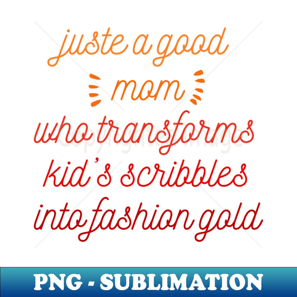 Just a good mom who transforms kids scribbles into fashion g | Inspire ...