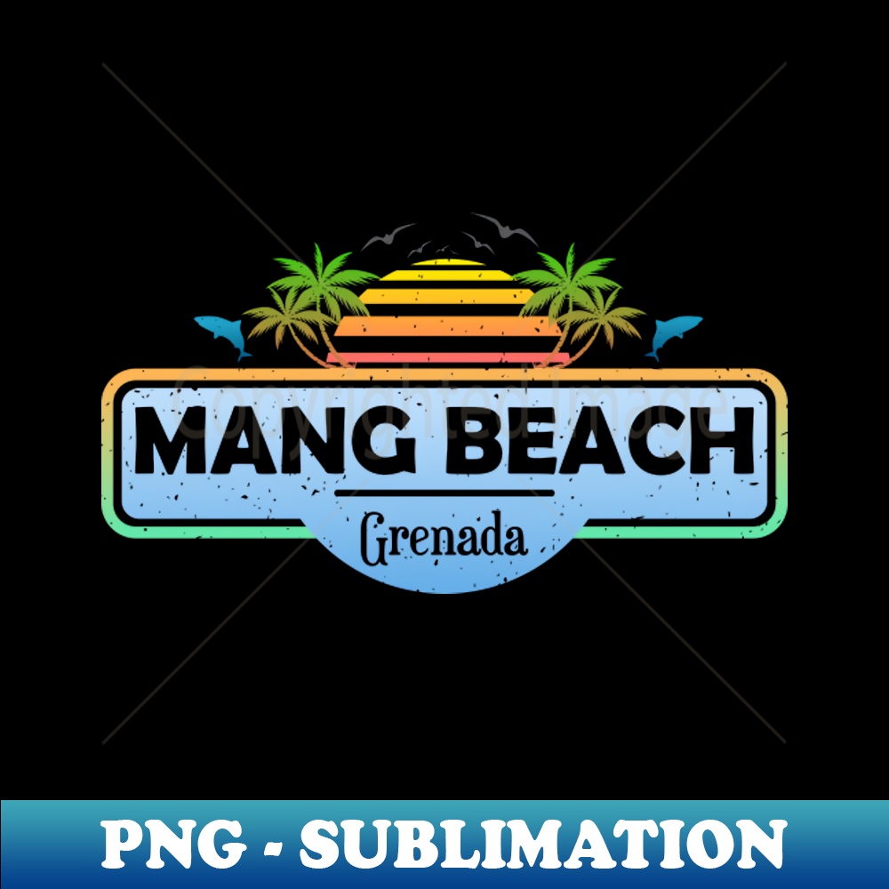 Mang Beach Grenada Palm Trees Sunset Summer - Premium Sublim | Inspire ...
