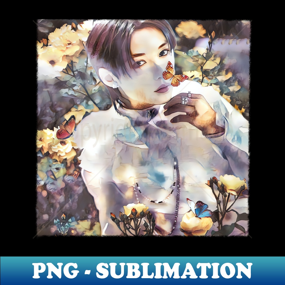 K-pop Stray Kids Felix Fan Art - PNG Transparent Sublimation | Inspire ...