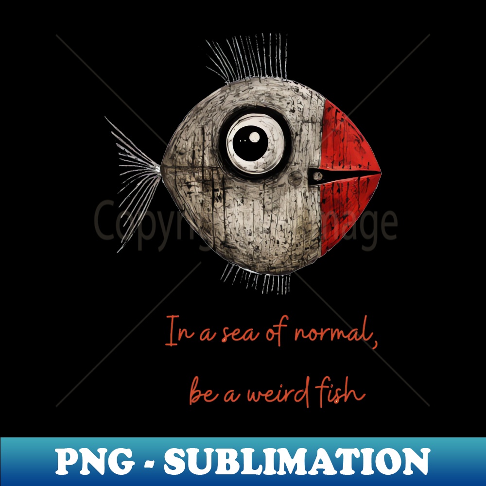 In a sea of normal be a weird fish Weird Fish - Creative Su | Inspire ...