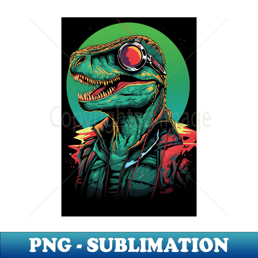 Dystopian Dinosaur 4 - Unique Sublimation PNG Download - Unl | Inspire ...