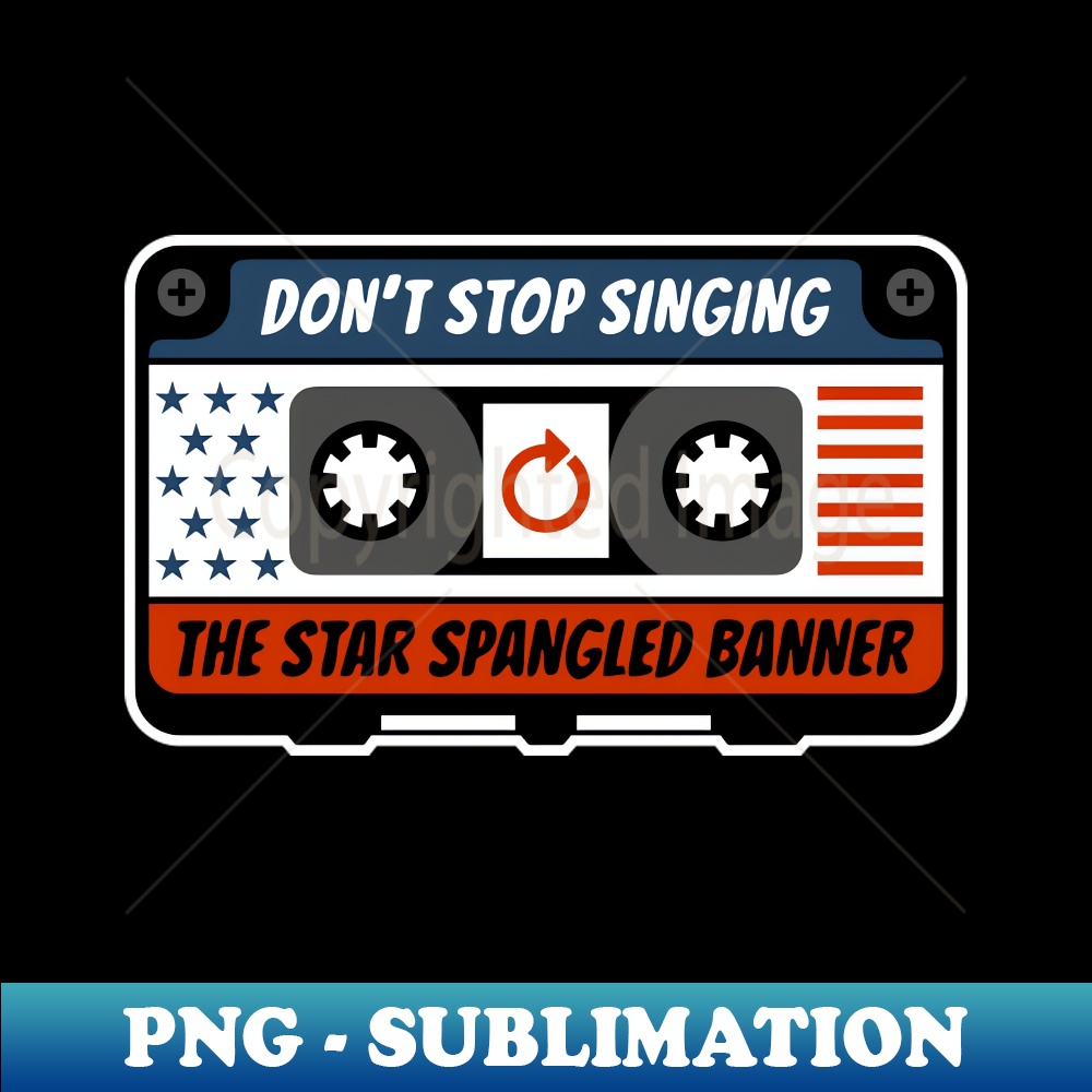 The Star Spangled Banner - High-Resolution PNG Sublimation F | Inspire ...