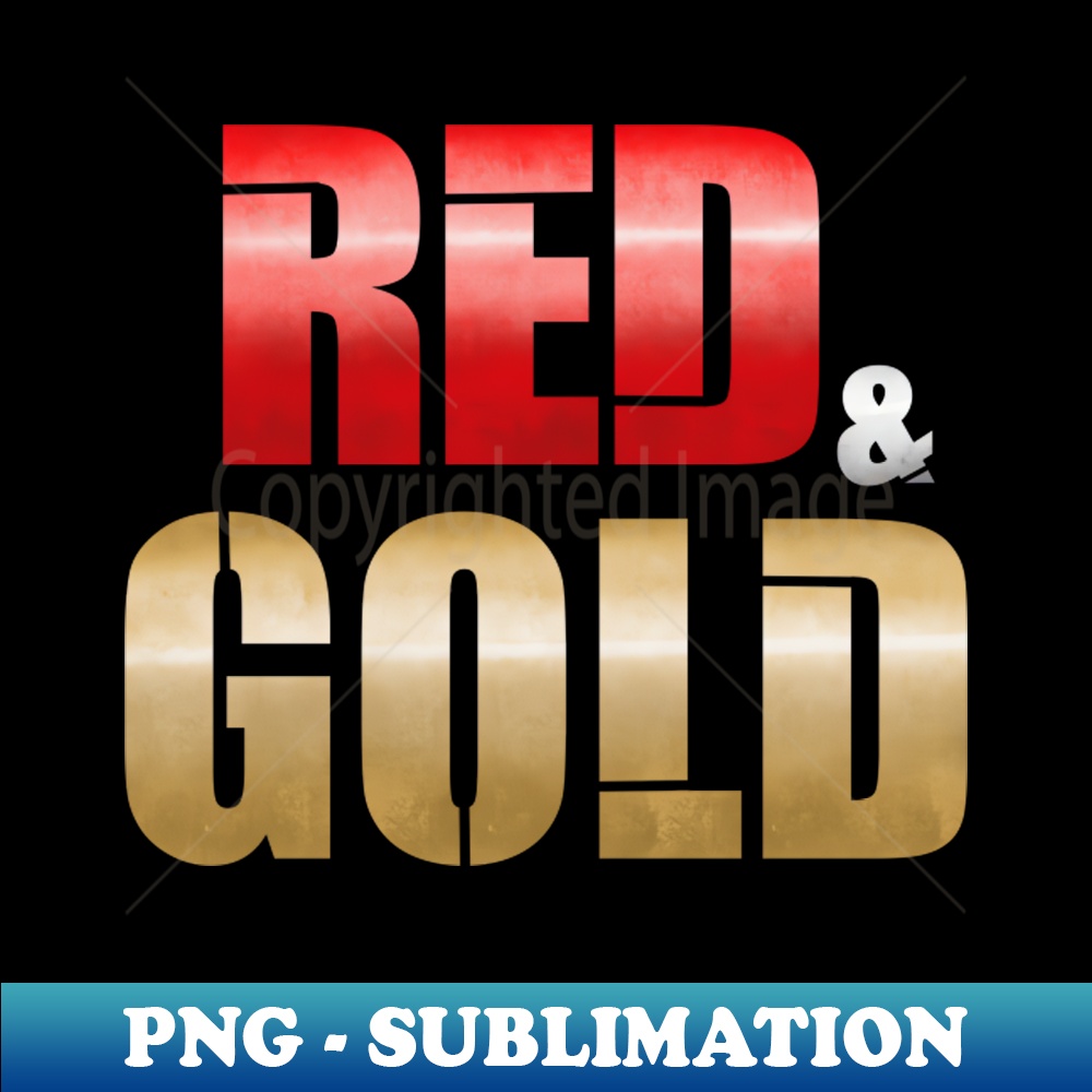 RED GOLD - Aesthetic Sublimation Digital File - Unleash You | Inspire ...