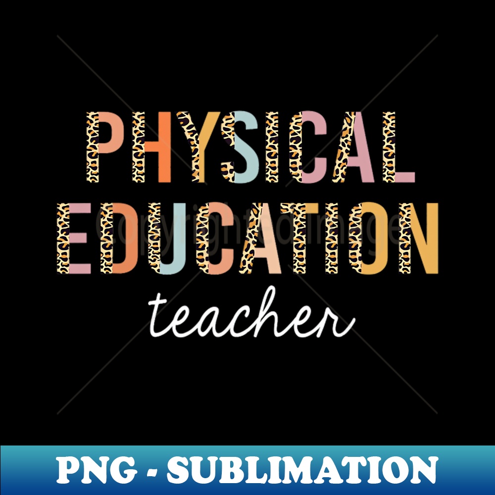 Leopard Pe Teacher Phys Ed Cute Back to School Supplie Women | Inspire ...