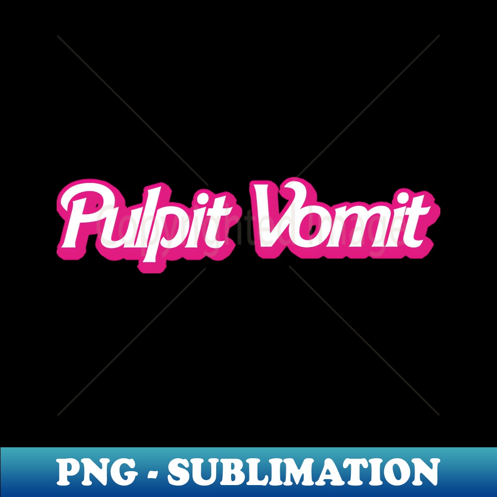 Pulpit Vomit Barbie Font - Artistic Sublimation Digital File | Inspire ...