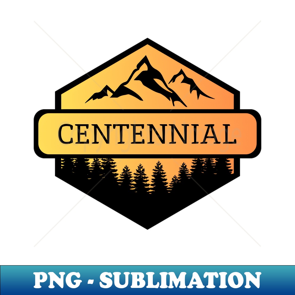 Centennial Colorado Mountains and Trees - Digital Sublimatio | Inspire ...