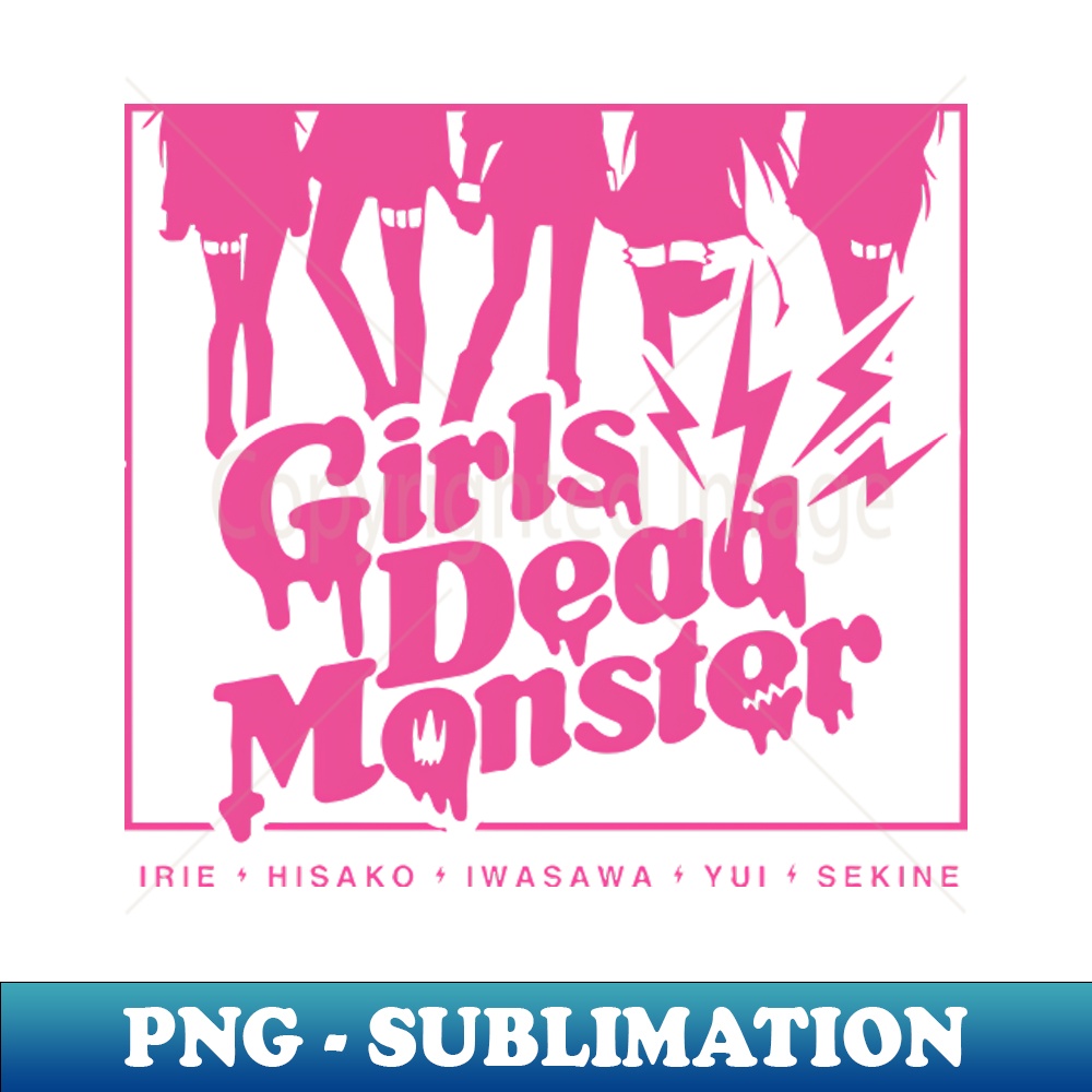 Girls Dead Monster - Stylish Sublimation Digital Download - | Inspire ...