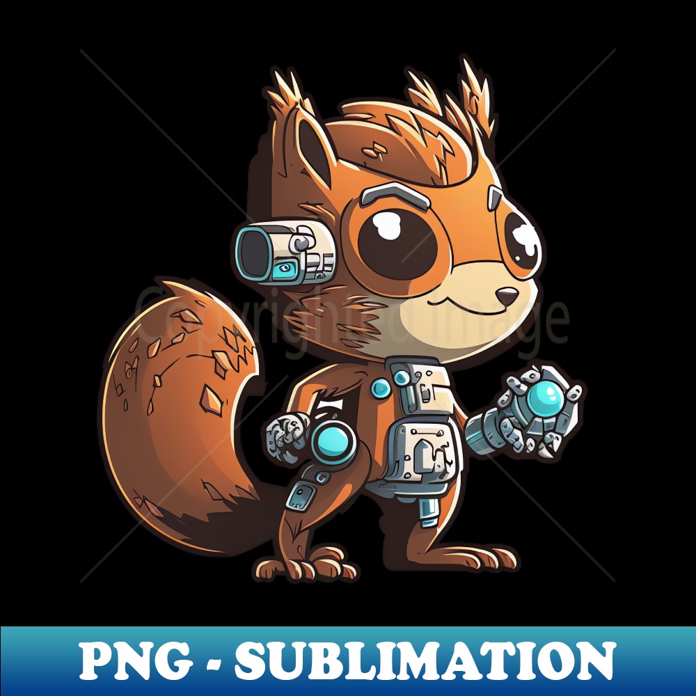 Squirrel Bot - Signature Sublimation PNG File - Defying the | Inspire ...