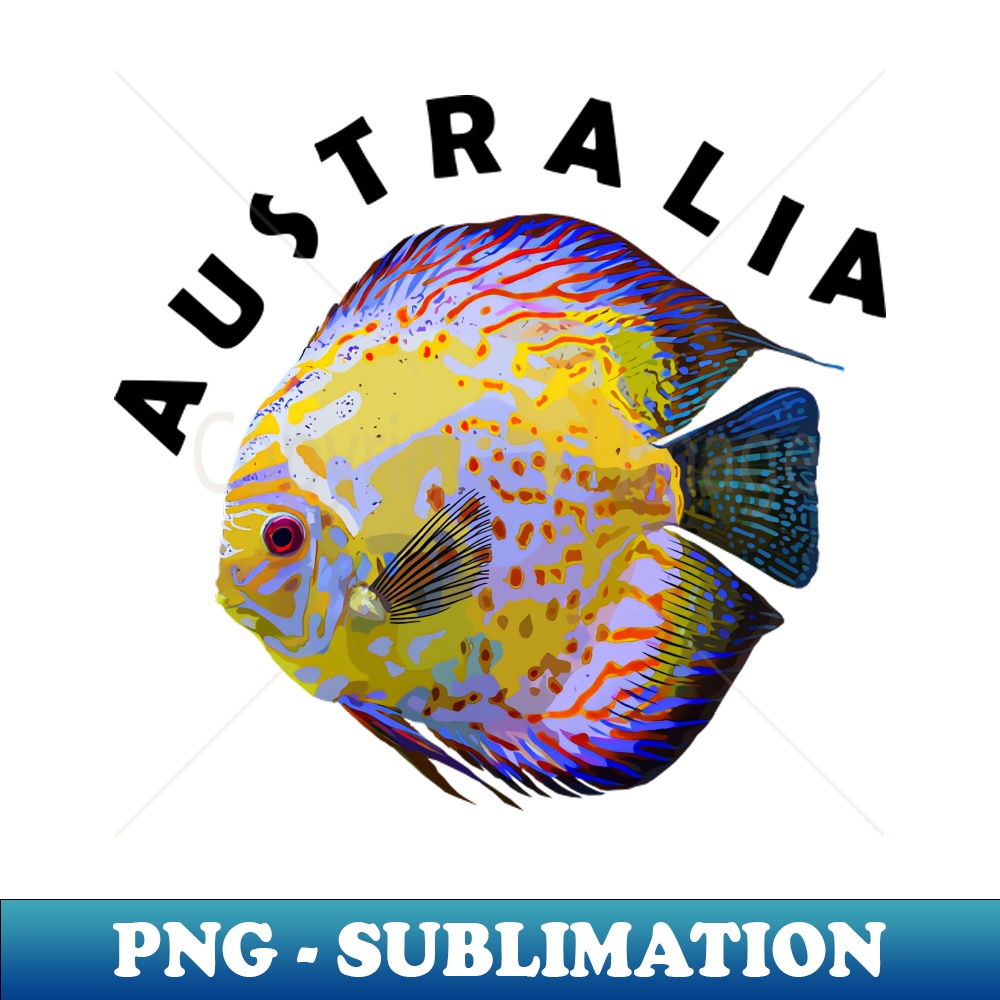 Australia Discus Fish Symphysodon Cichlid Cute Freshwater - Inspire Uplift